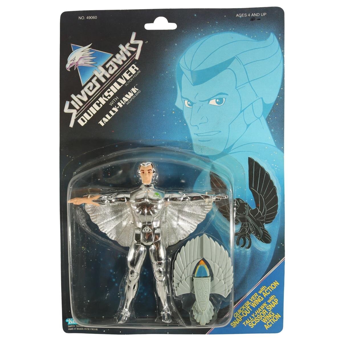 Quicksilver with Tally-Hawk - Kenner Silver Hawks / Silverhawks - MOC ...